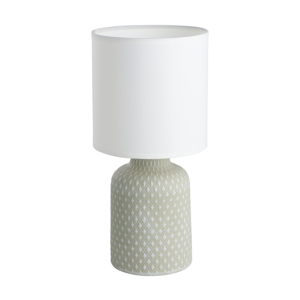 Eglo Bellariva Table Lamp Grey/White - Screwfix