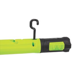 Luceco Rechargeable LED Inspection Torch Green/Black 1000lm - Screwfix
