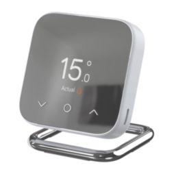 Hive Silver/White Thermostat Stand - Screwfix