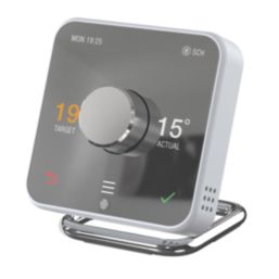Hive Silver/White Thermostat Stand - Screwfix