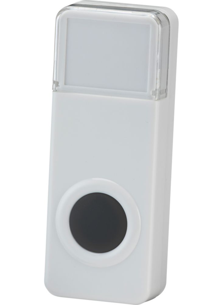 Knightsbridge DCBPW Wireless Bell Push White - Screwfix