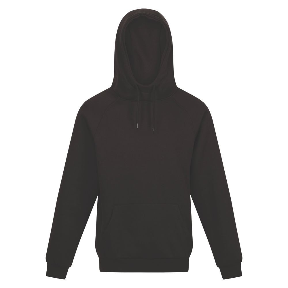 Regatta Pro Overhead Hoodie Black 2X Large 50" Chest - Screwfix