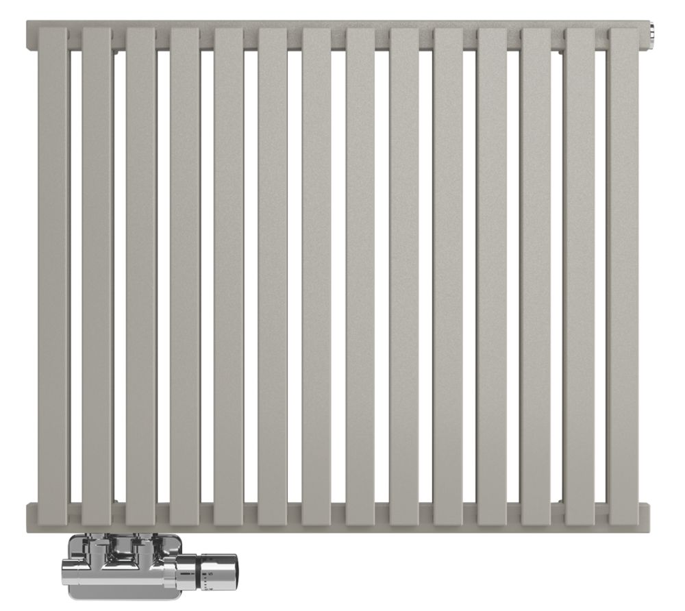 Terma Nemo Designer Radiator 530 x 645mm Grey / Silver 2135BTU ...