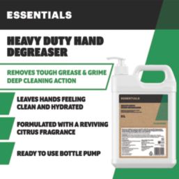 Essentials Hand Cleaner & Degreaser 5Ltr - Screwfix