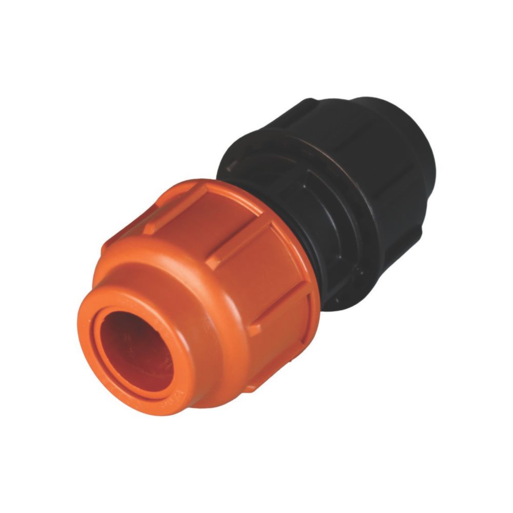 FloPlast 492001 MDPE Copper Adaptor 25mm x 22mm - Screwfix