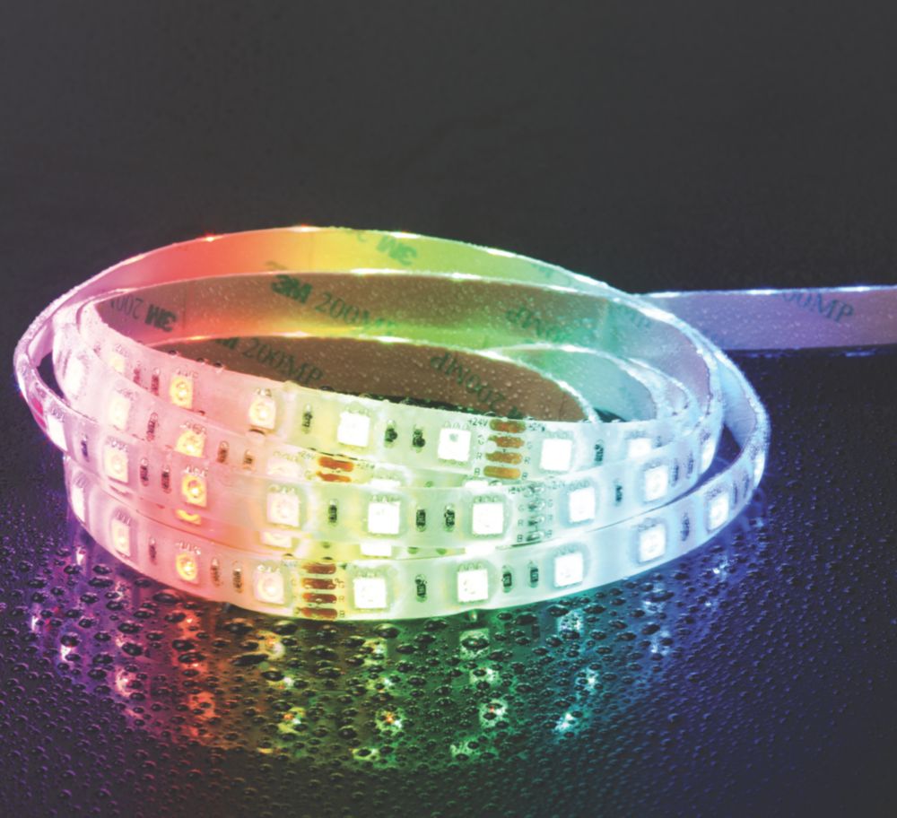 Electralite 50m LED Lighting Strip 12W - Screwfix