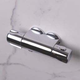 ETAL Atlas Exposed Single Outlet Thermostatic Chrome Shower Valve ...