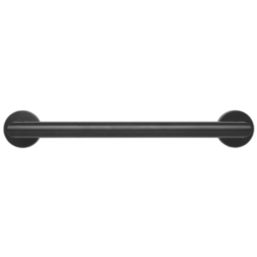 Croydex Straight Household Grab Bar Black 450mm - Screwfix