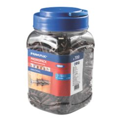 Rawlplug Uno Wall Plugs 7mm x 30mm 700 Pack - Screwfix