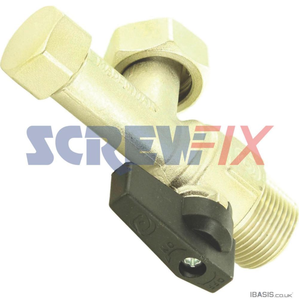 Baxi 248225 Return Isolation Tap - Screwfix