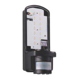 Saxby Motion Outdoor Rectangular LED Bulkhead With PIR Sensor Black 6W ...