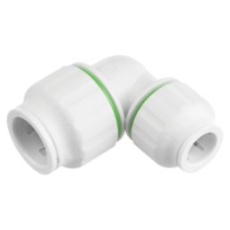 Flomasta Plastic Push-Fit Reducing 90° Elbow 22mm x 15mm - Screwfix