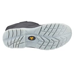 Amblers FS209 Size 11 Black Water-Resistant Steel Toe Cap Safety Rigger ...