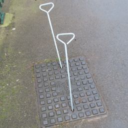 Monument Tools 500mm T-End Heavy Duty Lifting Keys 2 Pack - Screwfix