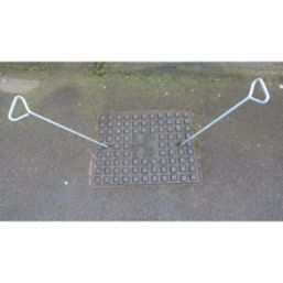 Monument Tools 500mm T-End Heavy Duty Lifting Keys 2 Pack - Screwfix