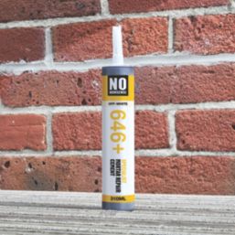 No Nonsense 646+ Mortar Repair Off-White 310ml - Screwfix