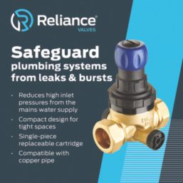 Reliance Valves 312 Compact Pressure Relief Valve 1.5-6.0bar 15mm x ...