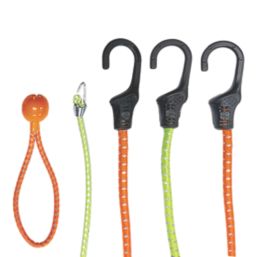 Smith & Locke Bungee Cord Set 10 Pieces - Screwfix