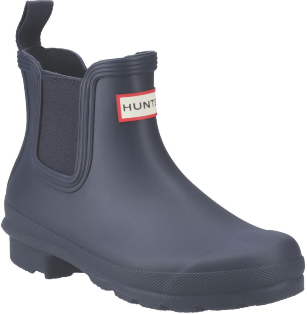 Hunter Original Chelsea Size 4 Womens Navy Waterproof Non Safety Dealer ...