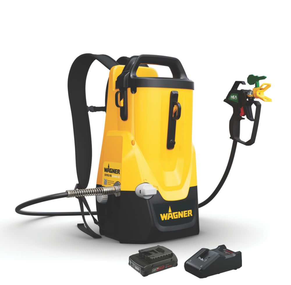 Wagner 18V 1 x 2Ah Li-Ion AMPShare Brushless Cordless Airless Paint ...