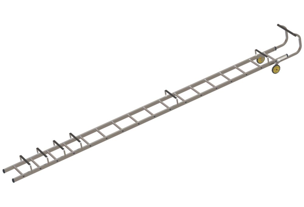 Werner Single Section 5.2m Roof Ladder - Screwfix