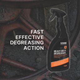 Scrubb Heavy Duty Citrus Degreaser 750ml - Screwfix