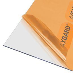 Axgard Polycarbonate Clear Impact-Resistant Glazing Sheet 1000mm x ...