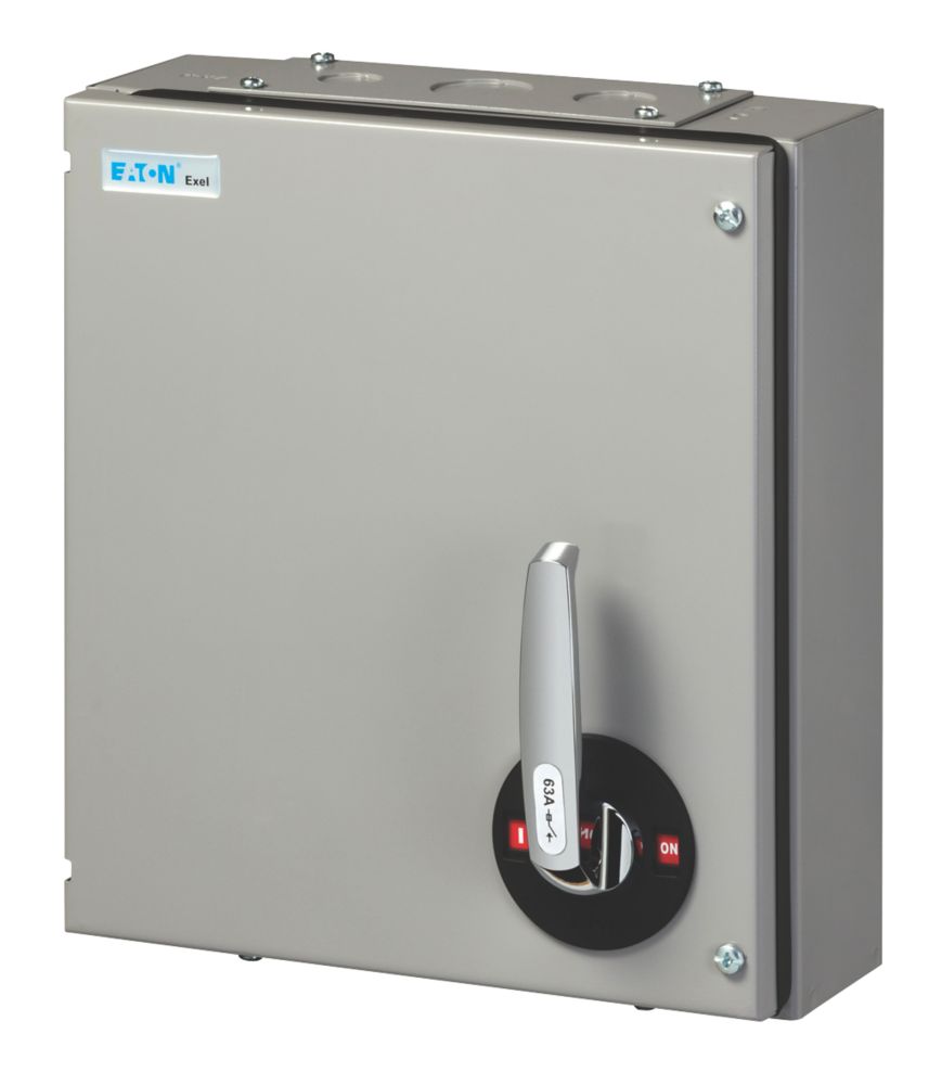 Eaton Exel 2 63A DP Fused Switch Disconnector | Switch Disconnectors ...