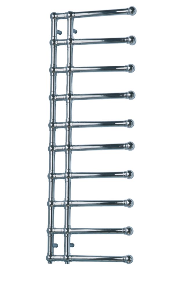 Towelrads 1500mm x 500mm 1223BTU Chrome Flat Designer Towel Radiator ...