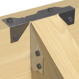 Simpson Strong-Tie Ridge Rafter Brackets 47mm 25 Pack - Screwfix