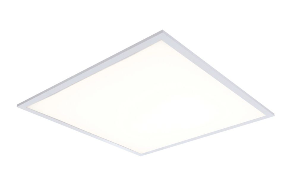 4lite Kithara Square 600mm x 600mm LED Backlit Panel White 33W 3300lm ...