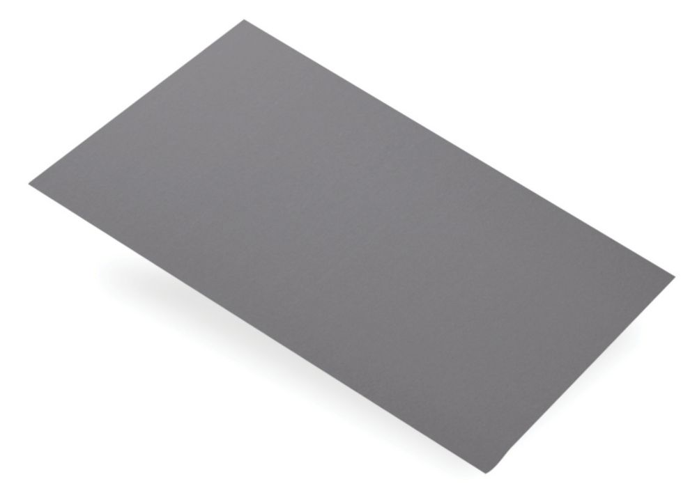 Essentials Smooth Protective Door Plate Steel 500mm x 1000mm x 0.6mm ...