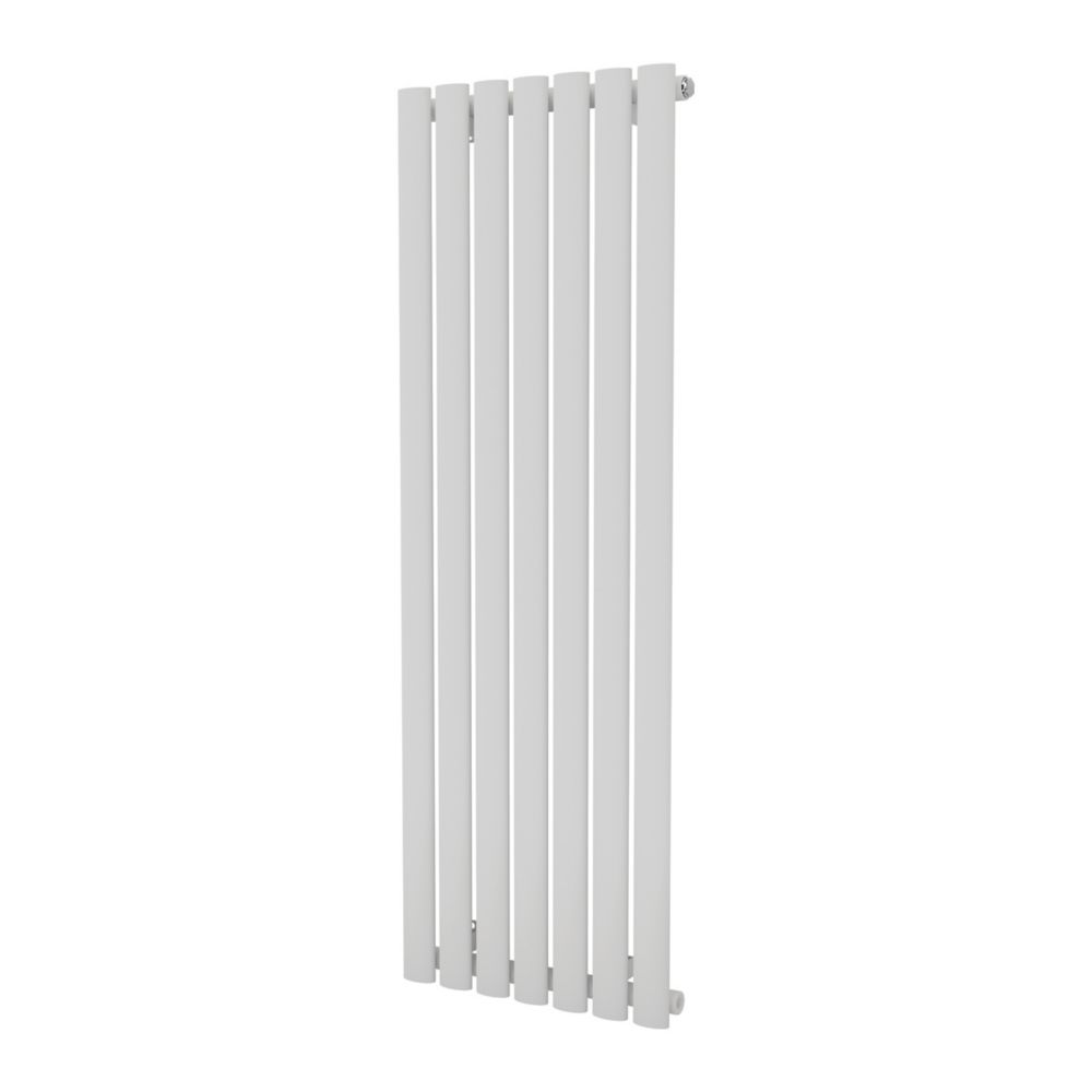 Ximax Fortuna 1200mm x 410mm 2021BTU White Vertical Designer Radiator ...