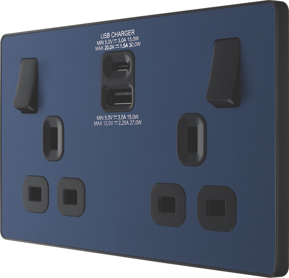 Type A & Type C USB Sockets | Screwfix.com