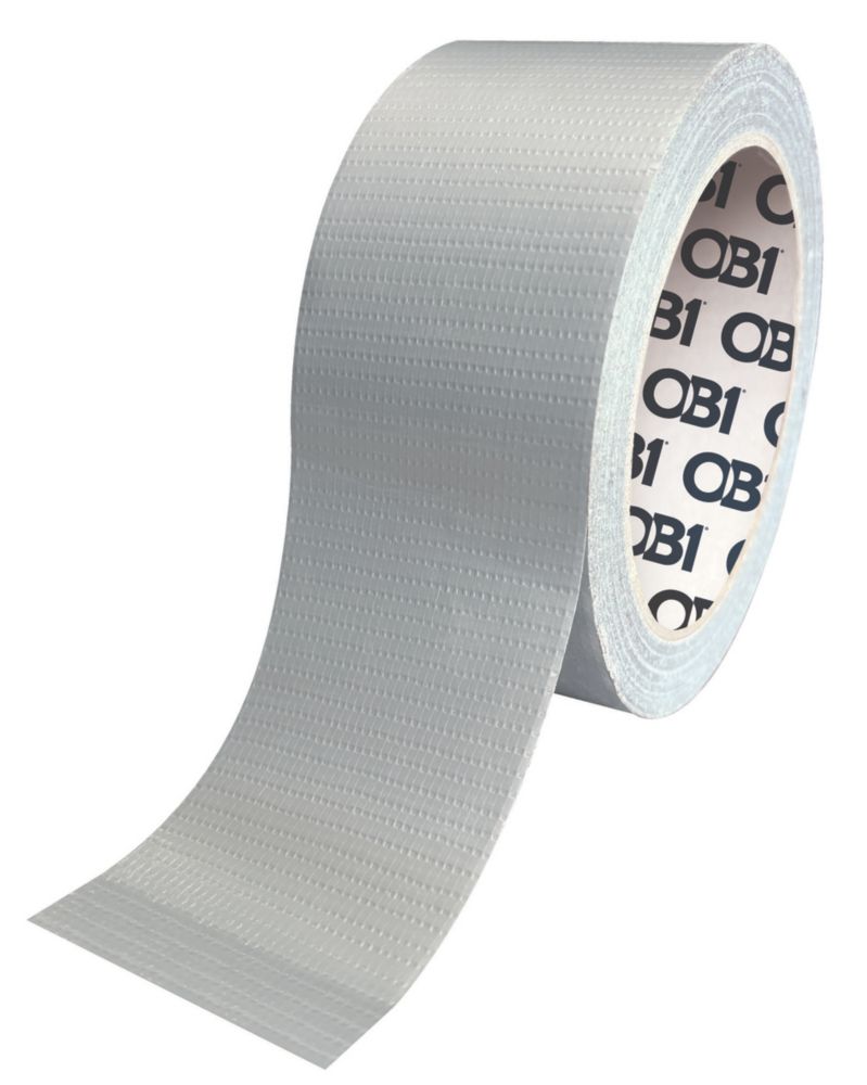 OB1 Repair Tape Extreme Strength Grey 20m x 50mm - Screwfix