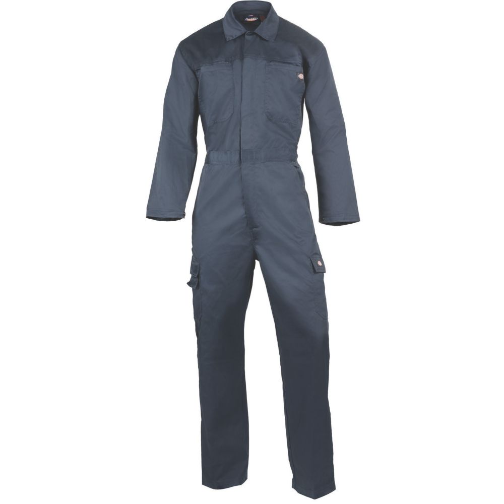 Dickies Everyday Coverall Navy Small 36" Chest 33" L - Screwfix