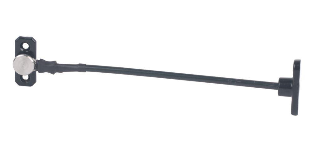 Jackloc The Perma Window Restrictor Black 200mm - Screwfix