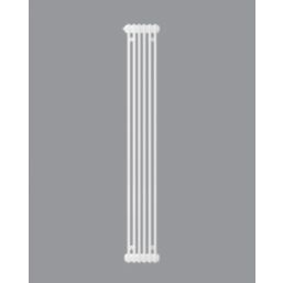 DeLonghi 2000mm x 302mm 3972BTU Traffic White Vertical 3 Column ...
