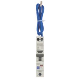 Lewden 32A 30mA Type A 1P+N B Curve Bidirectional Residual Current Circuit Breaker - Screwfix