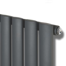 Ximax Fortuna 1000mm x 410mm 1707BTU Anthracite Vertical Designer ...