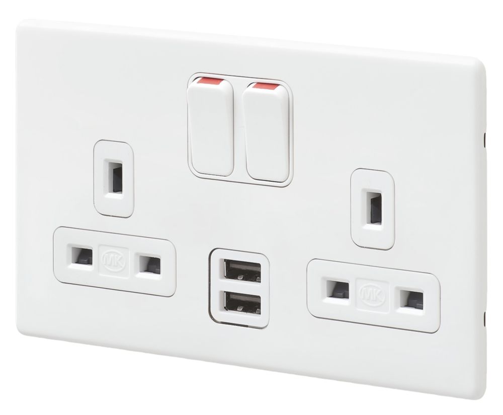 MK Plug Sockets | Switches & Sockets | Screwfix.com