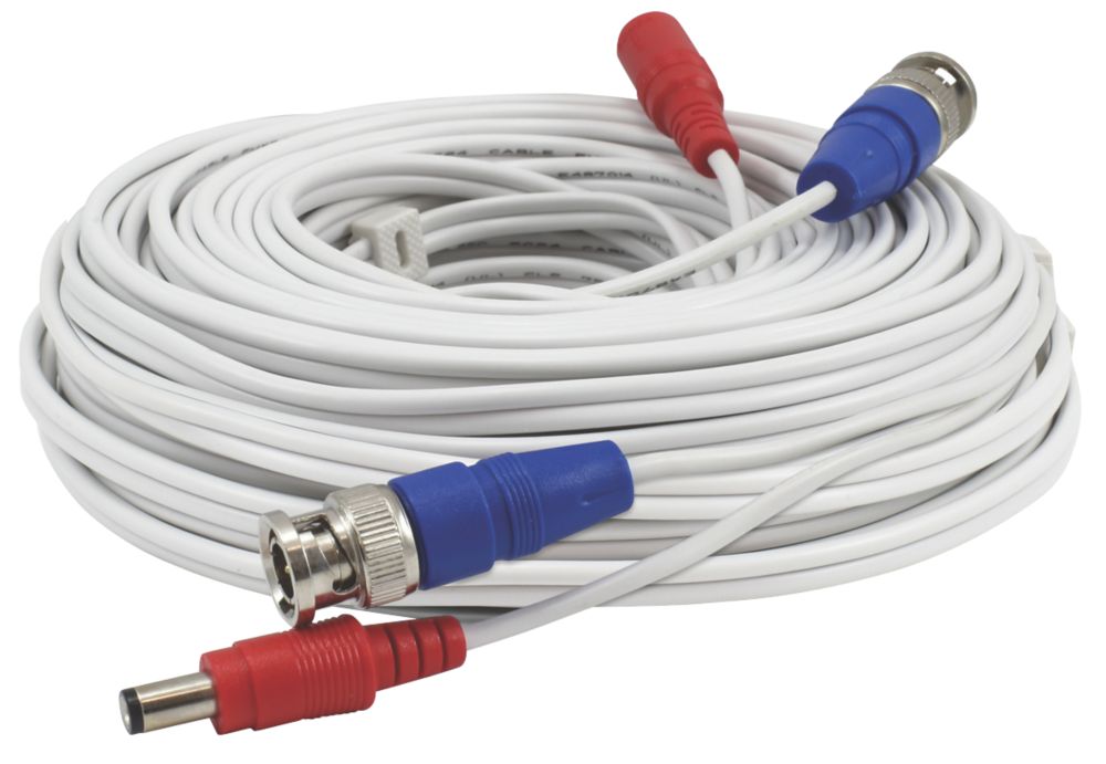 Swann BNC CCTV Extension Cable 15m - Screwfix