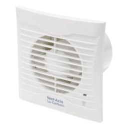Vent-Axia 454056 100mm (4") Axial Bathroom Extractor Fan with Timer ...