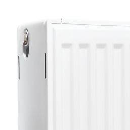 Time 600mm x 500mm 4413BTU White Type 33 Convector Radiator - Screwfix