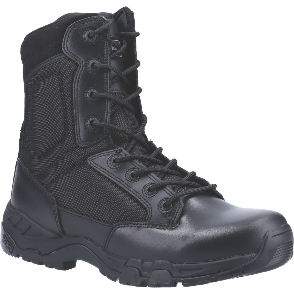 Magnum Viper Pro 8.0+ Size 6 Black Lace & Zip Occupational Work Boots ...