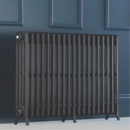 Arroll Edwardian 750mm x 1142mm 5569BTU Anthracite Horizontal Designer ...