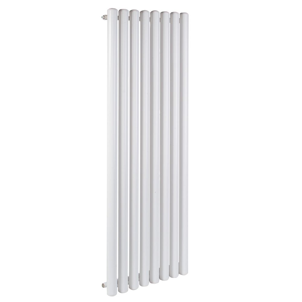 Ximax Erupto 1800mm x 585mm 5570BTU White Vertical Designer Radiator ...