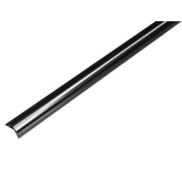 Splashwall External Corner Polished Silver 2420mm x 4mm - Screwfix