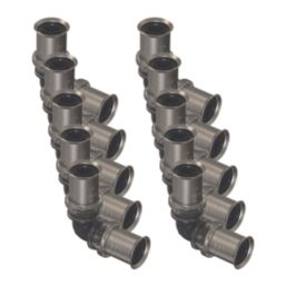 Wavin Tigris Multi-Layer Composite Press-Fit Equal 90° Elbows 16mm 10 ...