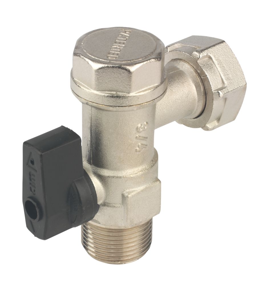 Baxi 248224 Flow Isolation Tap - Screwfix